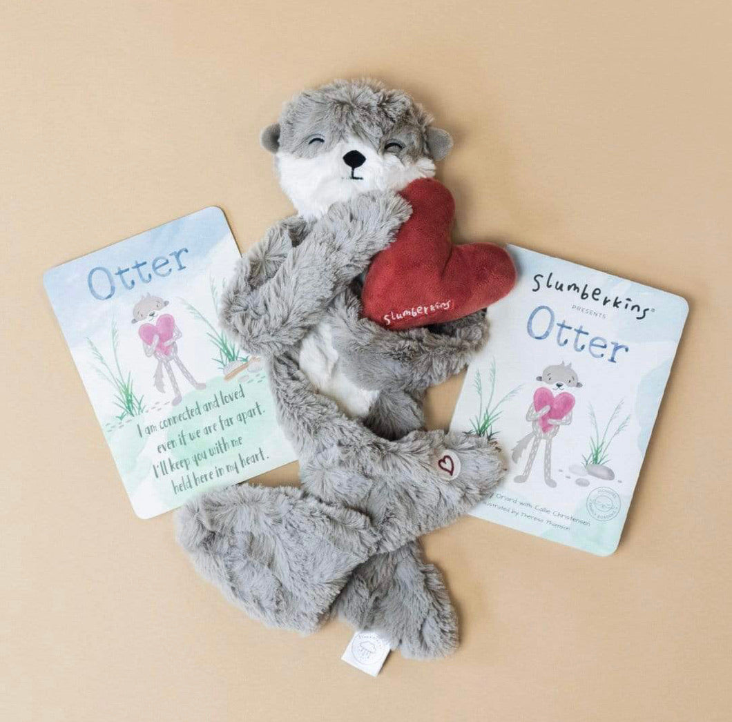 Slumberkins Snuggler Otter | Educational Toys | Verde Baby Slumberkins Snuggler Otter | Educational Toys | Verde Baby