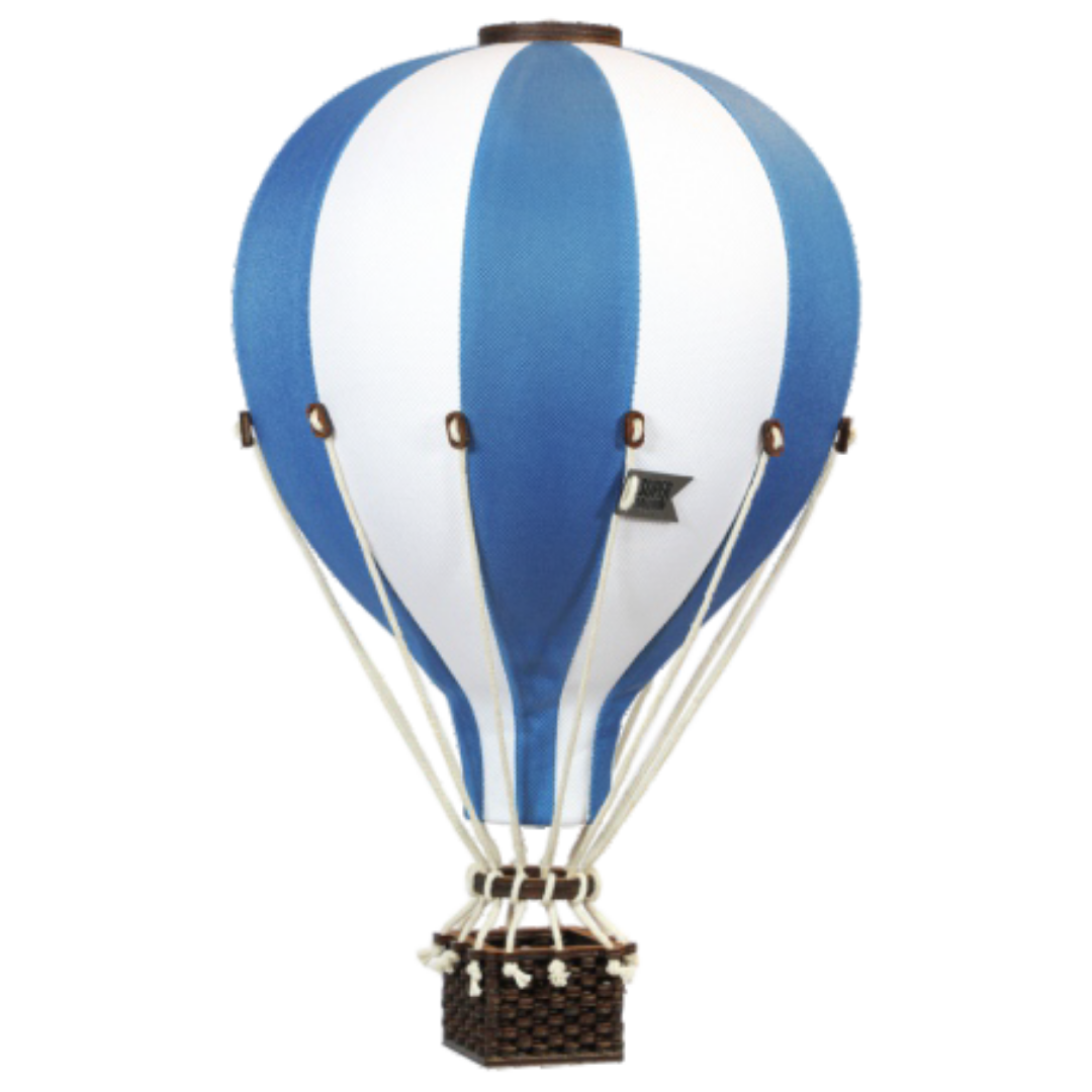 Decorative Super Hot Air Balloon in Cornflower Blue | Verde Baby