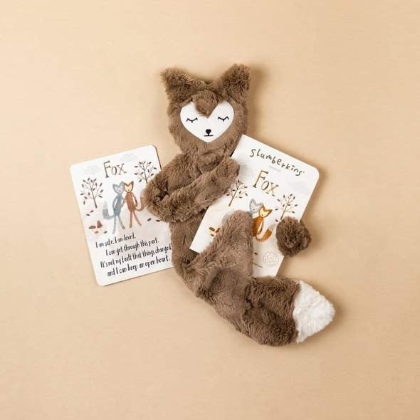 Slumberkins Fox Snuggler Plush Toy & Story | Educational Toys | Verde Baby