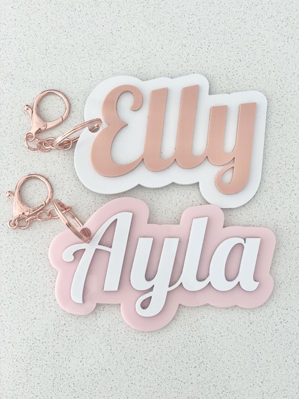 Name Bag Tag – Verde Baby