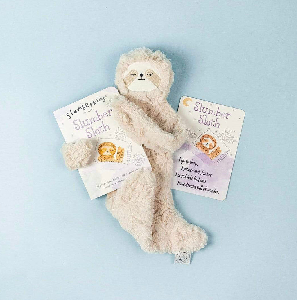Slumberkins Slumber Sloth Snuggler in Sand | Verde Baby