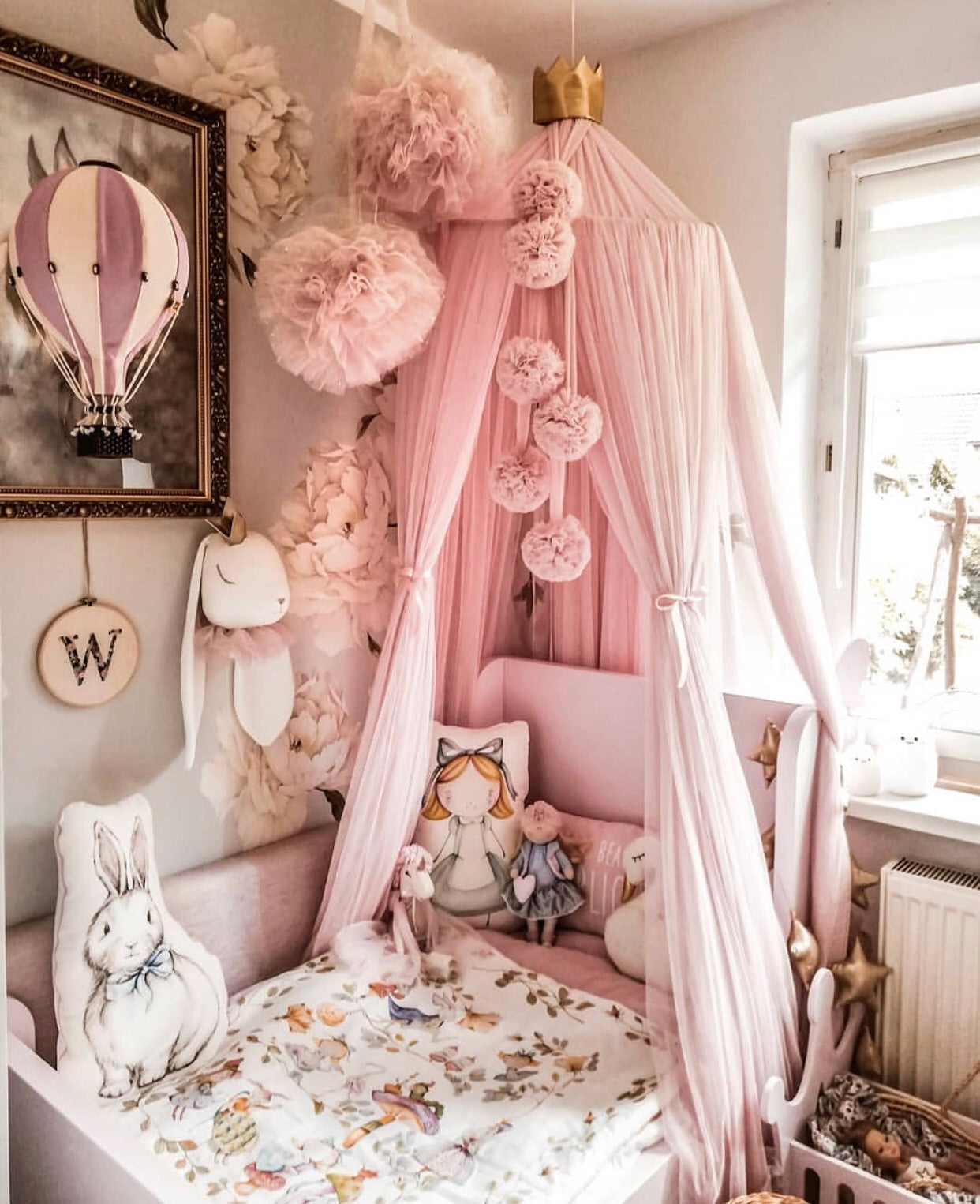 Spinkie Baby Bed Canopy in Champagne | Verde Baby