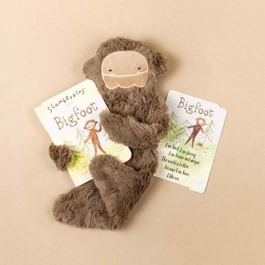 Slumberkins Big Foot Snuggler | Educational Toys | Verde Baby