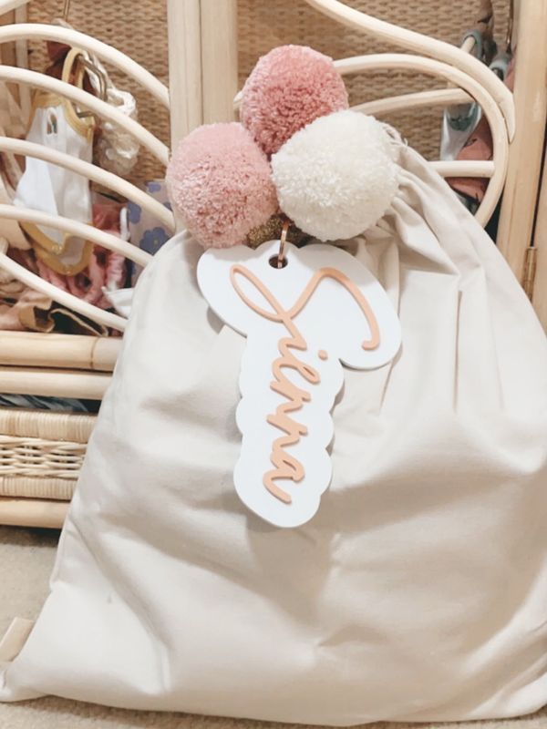 Name Bag Tag – Verde Baby